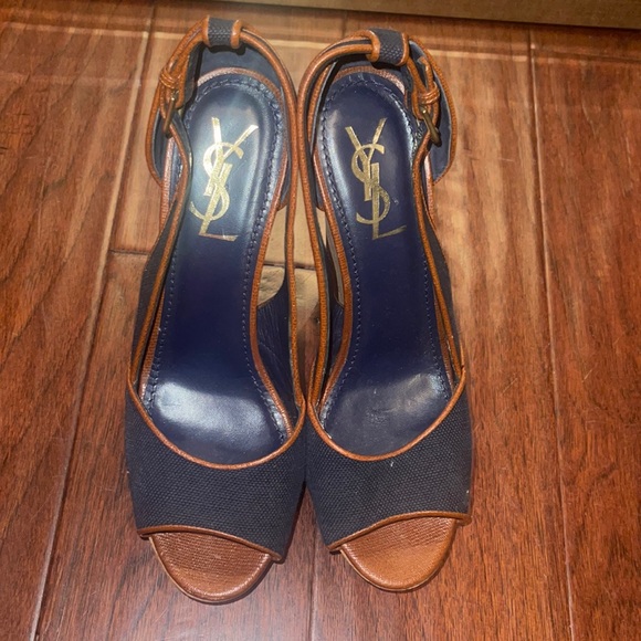 Yves Saint Laurent | Shoes | Used Wedges | Poshmark